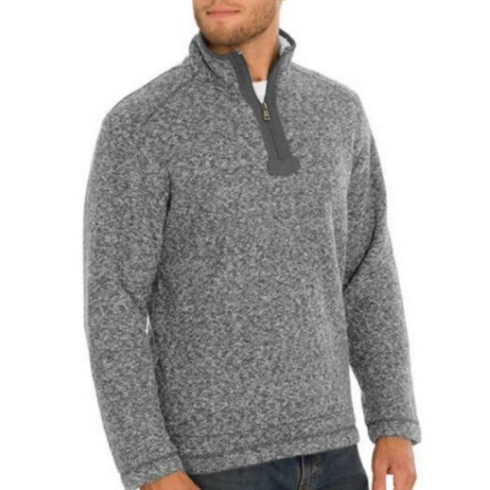 Orvis Brighton Men's Sherpa Lined 1/4 Zip Pullover - Gem
